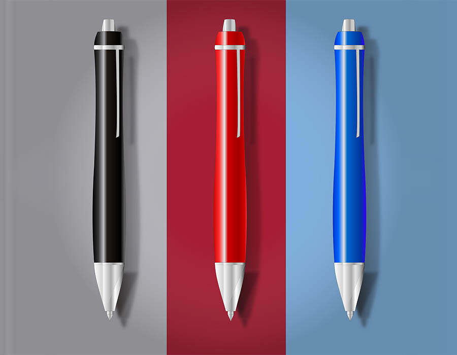 3-Color-Pens-Vector1 - Graphicfy